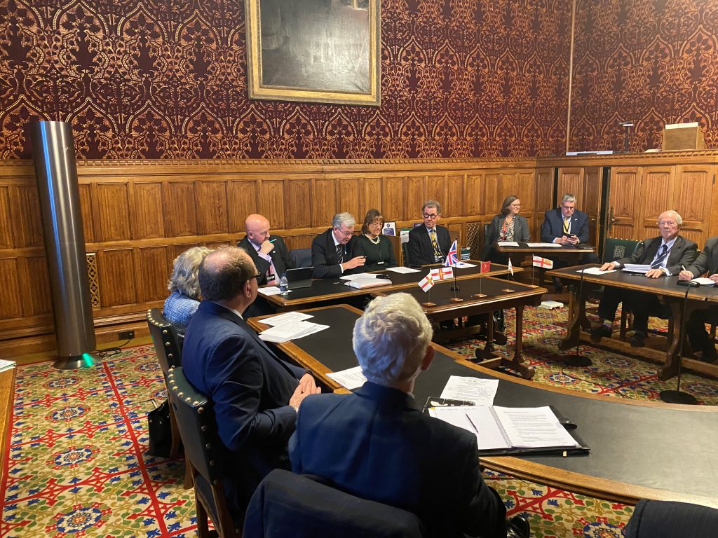 Chief Minister attends AGM meeting of the All-Party Parliamentary ...